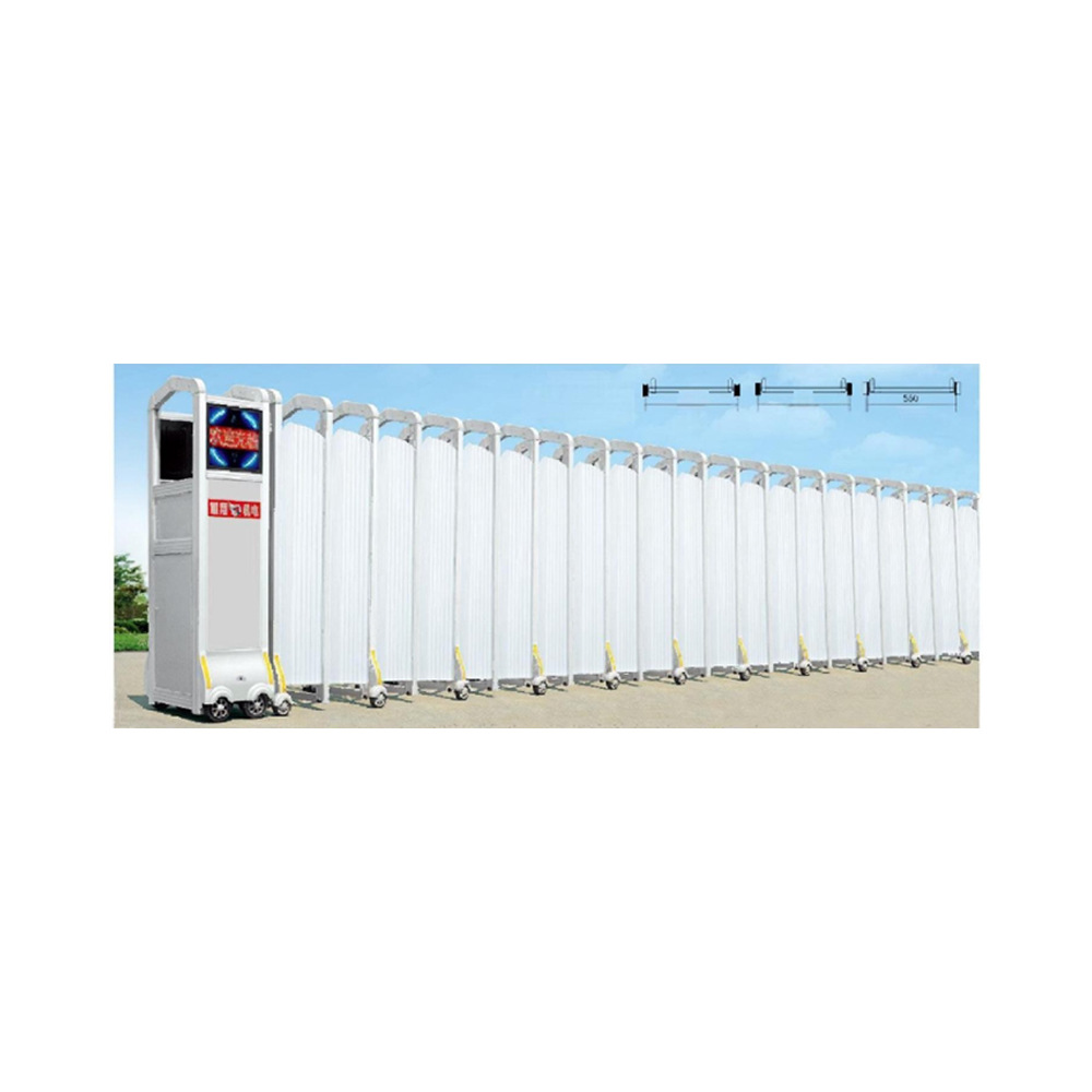 Retractable barrier gate Model 4 - Huiton Gate